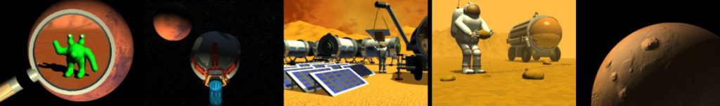 Mars-Missionen – The Mars Exploration – The Games